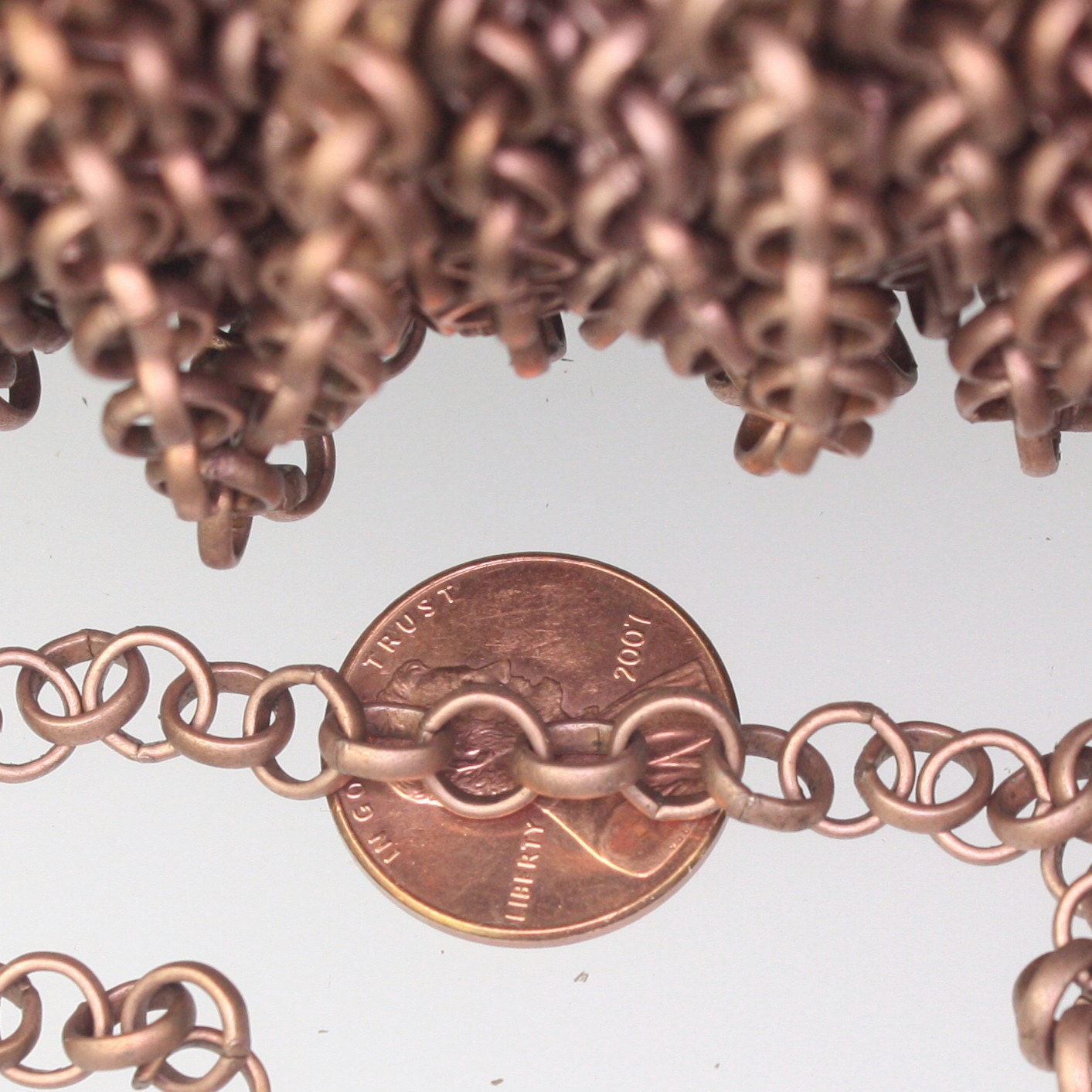 Antique Copper Rolo Chain Bulk Chain 30 Ft of Rolo Cable - Etsy
