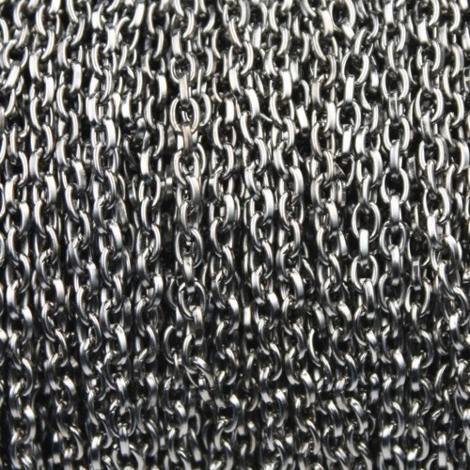 Gunmetal Drawn Chain Bulk 12 Ft Spool of DRAWN Cable Chain | Etsy