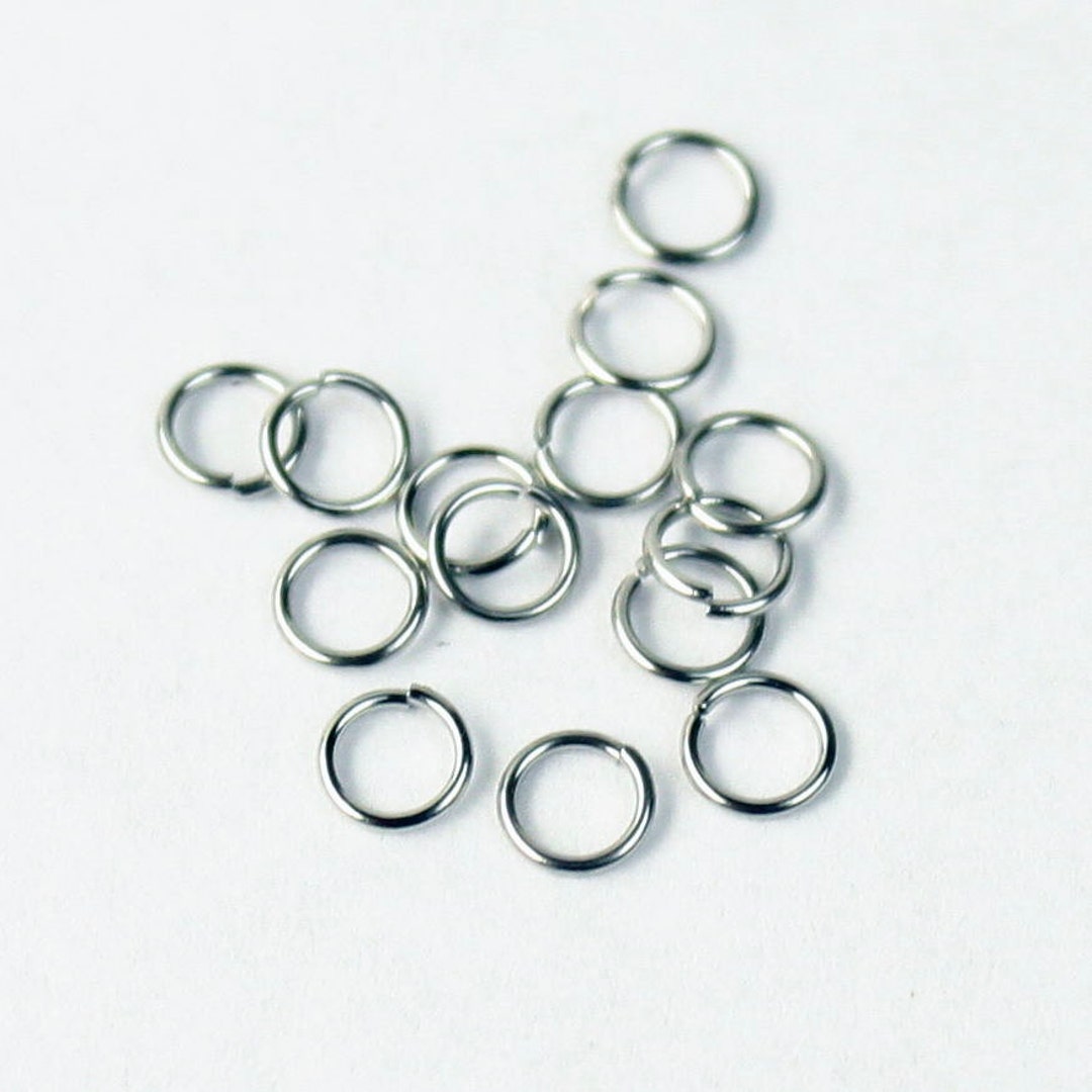 Jump RINGS 100 Pcs of STAINLESS Steel Jump Rings Link Surgical ...
