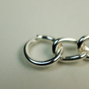 5 Pcs of Sterling Silver Plated HIGH Quality Pre Made Key Chain Key Fob ...