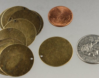 50 Pcs of Antique Copper Finished Twisted Coin Drop Dangle | Etsy