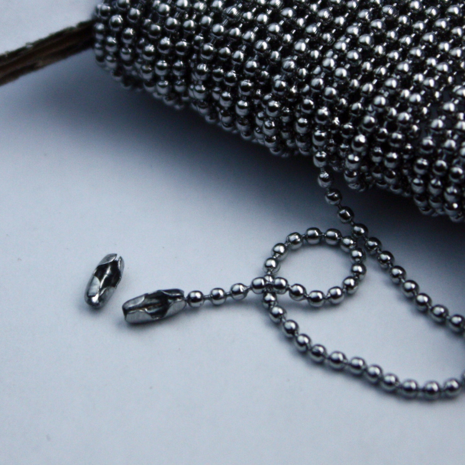 30 Feet Stainless Steel BALL Chain 1.5mm Ball Size With FREE | Etsy