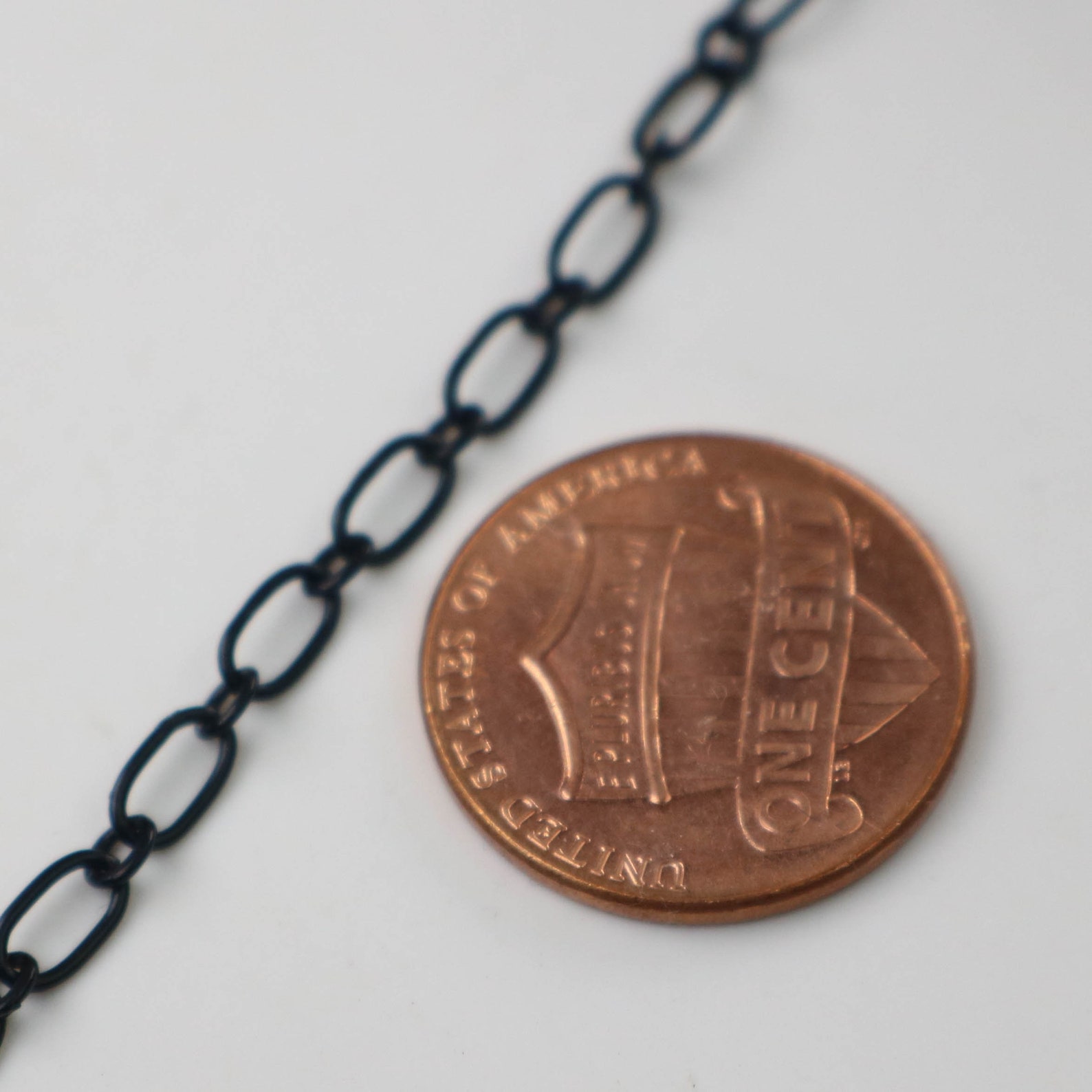 10 Feet Spool of Long and Short 1 and 1 Chain SOLDERED Chain - Etsy