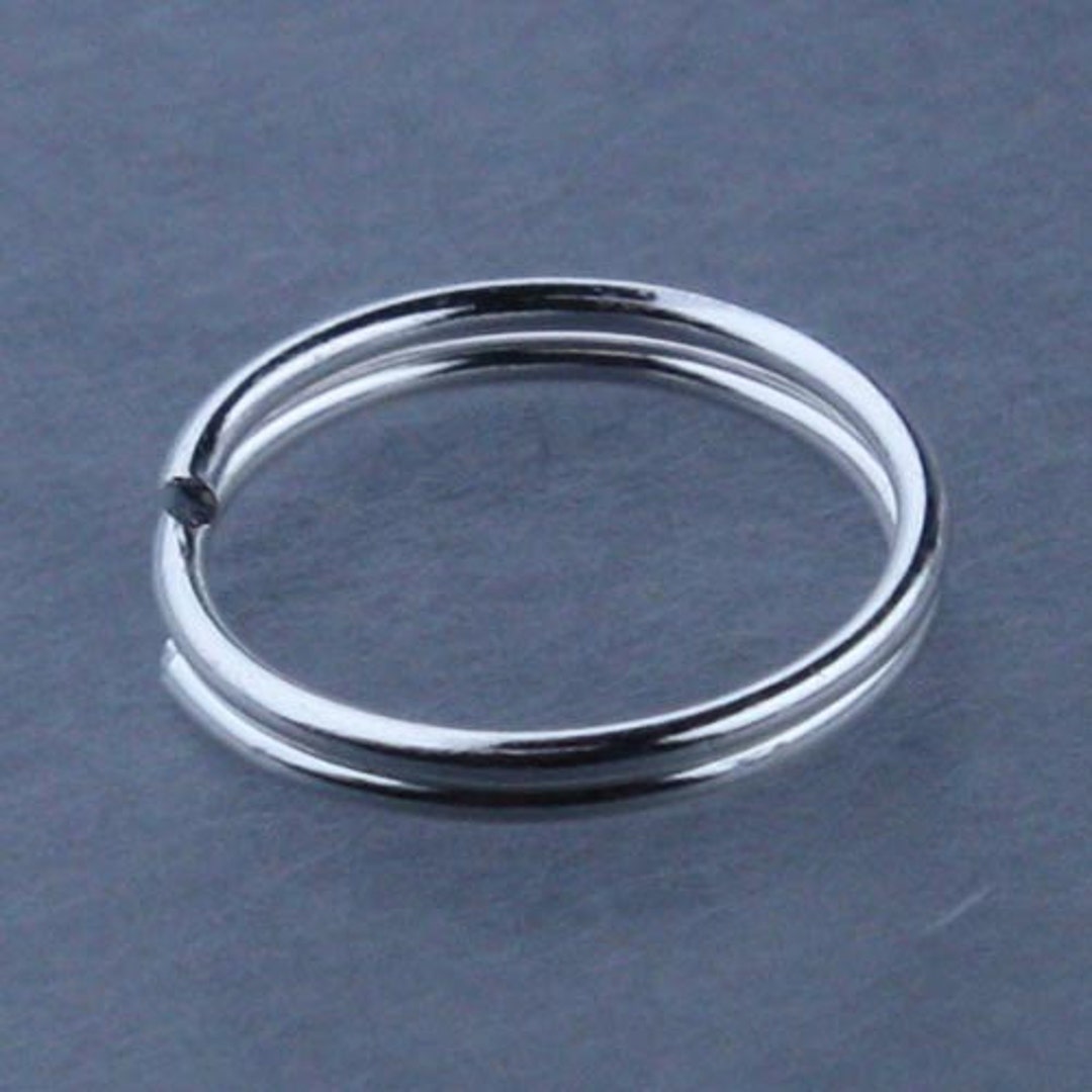 200 Pcs of Silver Finished Split Rings 10mm - Etsy