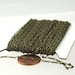 100 Feet Spool of Antique Bronze Figaro Chain Bulk Antique Brass ...