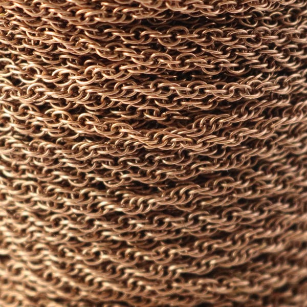 Copper Rope Chain - Etsy