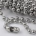 10 Ft Stainless Steel Chunky Ball Chain 3.2mm Ball Size With Free 5 Pcs ...