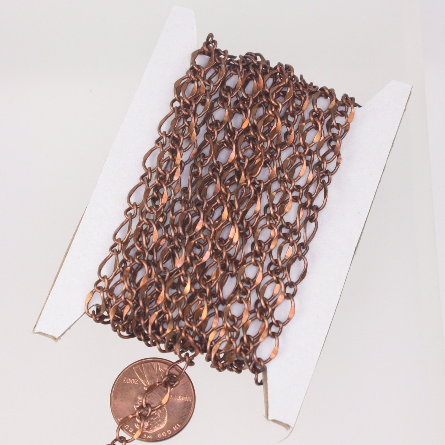 3 Feet of Antique Copper Chain Bulk Chain Antique Copper High - Etsy