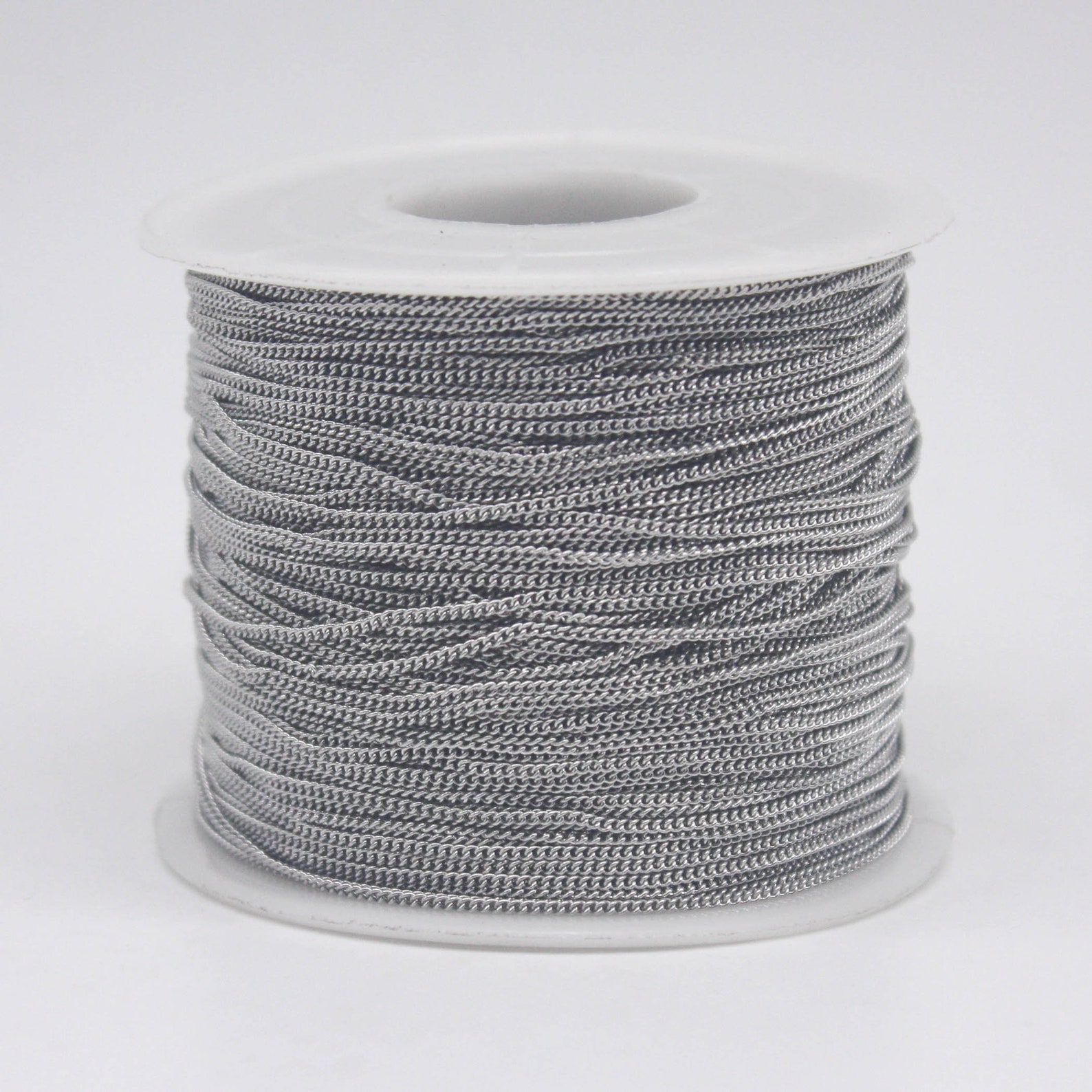 10 Ft Stainless Steel SOLDERED MICRO Tiny Curb Chain 1.0mm - Etsy