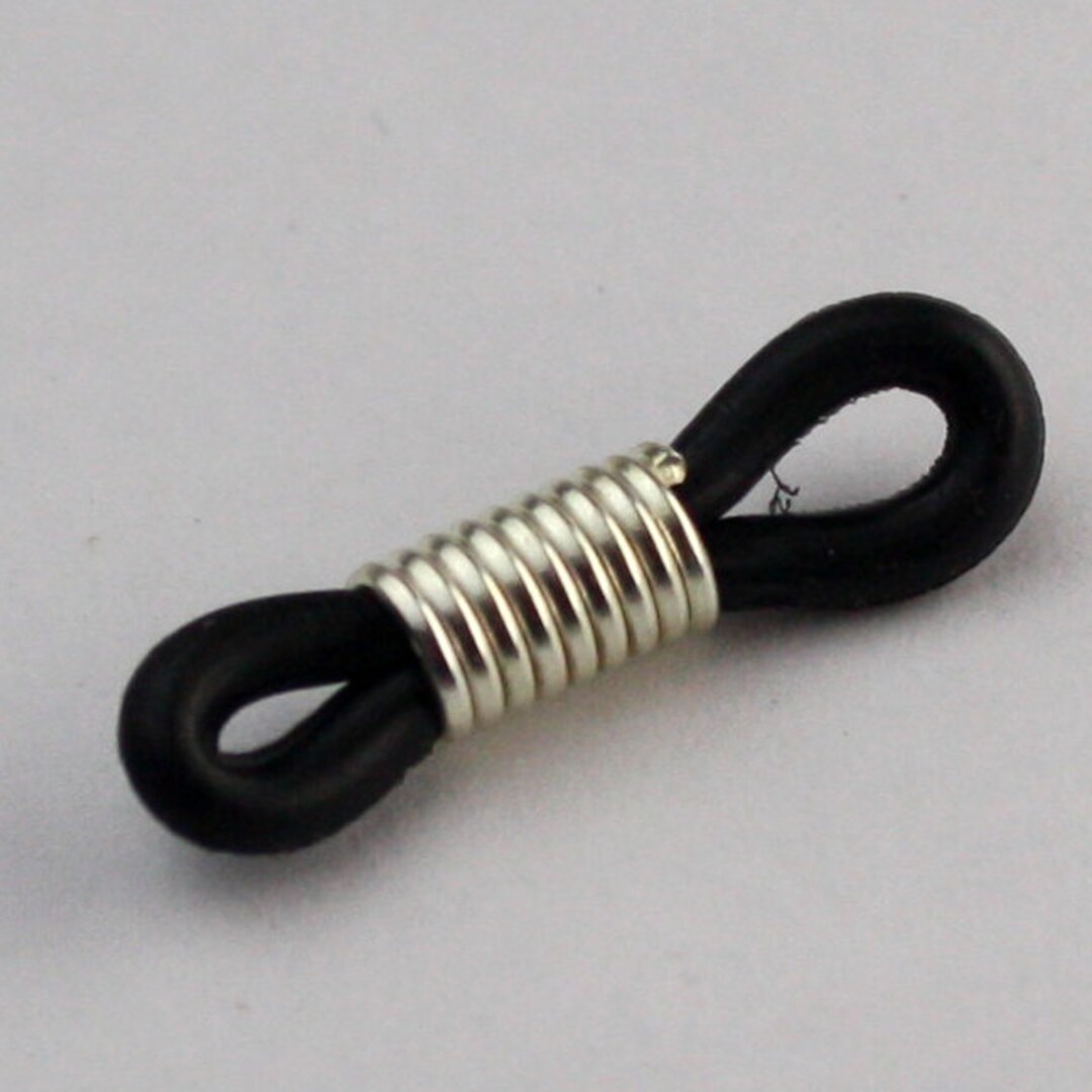 2/10/20/50 Pcs of Eyeglasses Holders Id Badge Holder Black Rubber ...