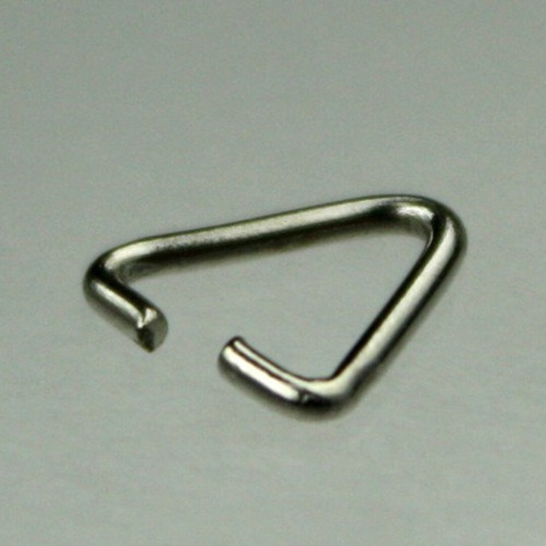 Triangle Jump Rings, 50pcs 9mm Rhdium Plated Triangle Jump Rings ...
