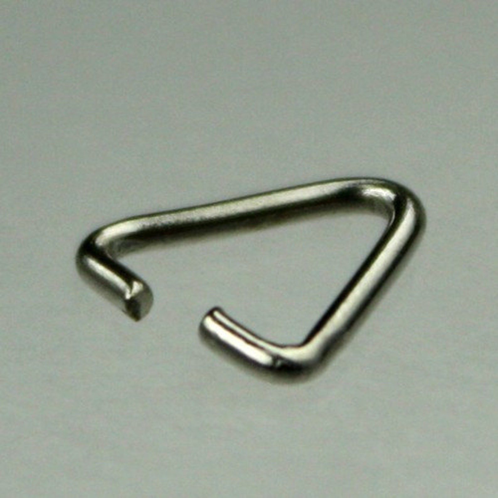 Triangle Jump Rings 50pcs 9mm Rhdium Plated Triangle Jump - Etsy