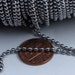 12 Ft. Spool of Rhodium Plated ROUND Ball Chain 1.5mm Ball Size With 10 ...