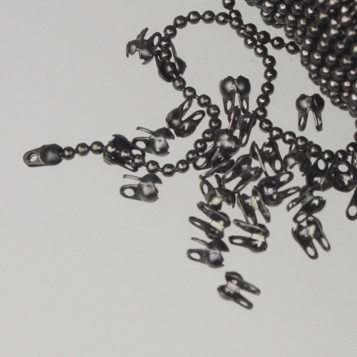 Black Chain 10 Feet Ball Chain ROUND Micro Ball Chain 1.2mm - Etsy