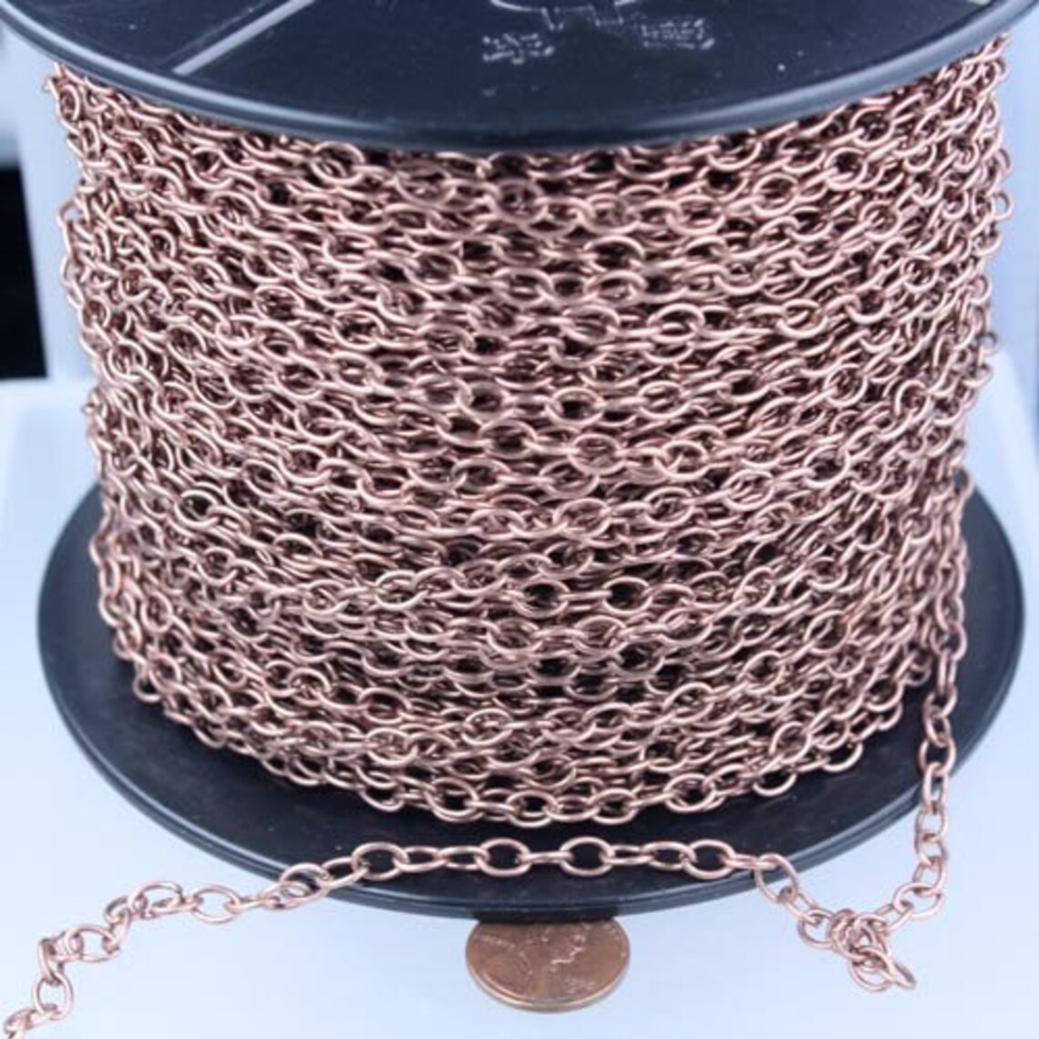 Antique Copper Chain Bulk Chain 10 Ft of Big Chunky Cable | Etsy