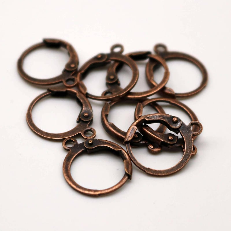 Copper Earrings - Etsy