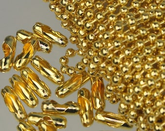 Ball Chain Gold Plated | Etsy