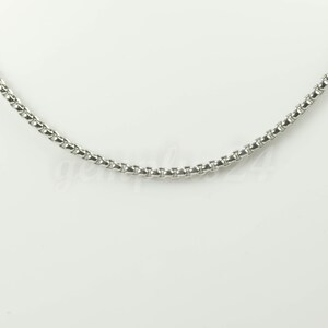New 10 Ft Stainless Steel 316L SQUARE ROLO Chain - 2.0mm - Bulk Chain ...