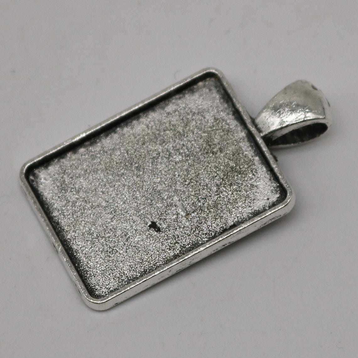 RECTANGULAR Bezel With 25mmx18mm GLASS Magnifying Domes - Etsy