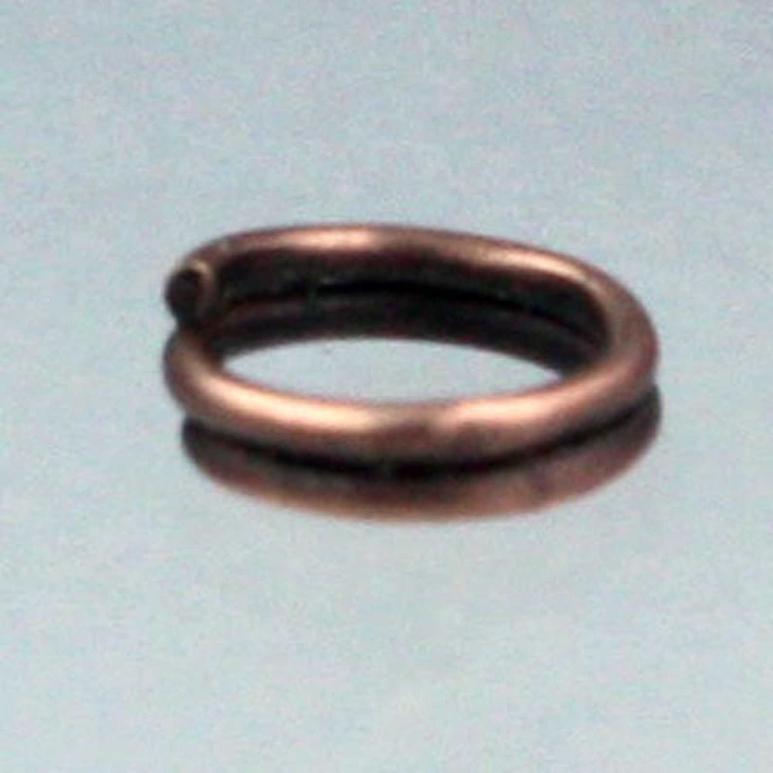 20 Pcs of Antique Copper Finished Split Rings 6mm - Etsy