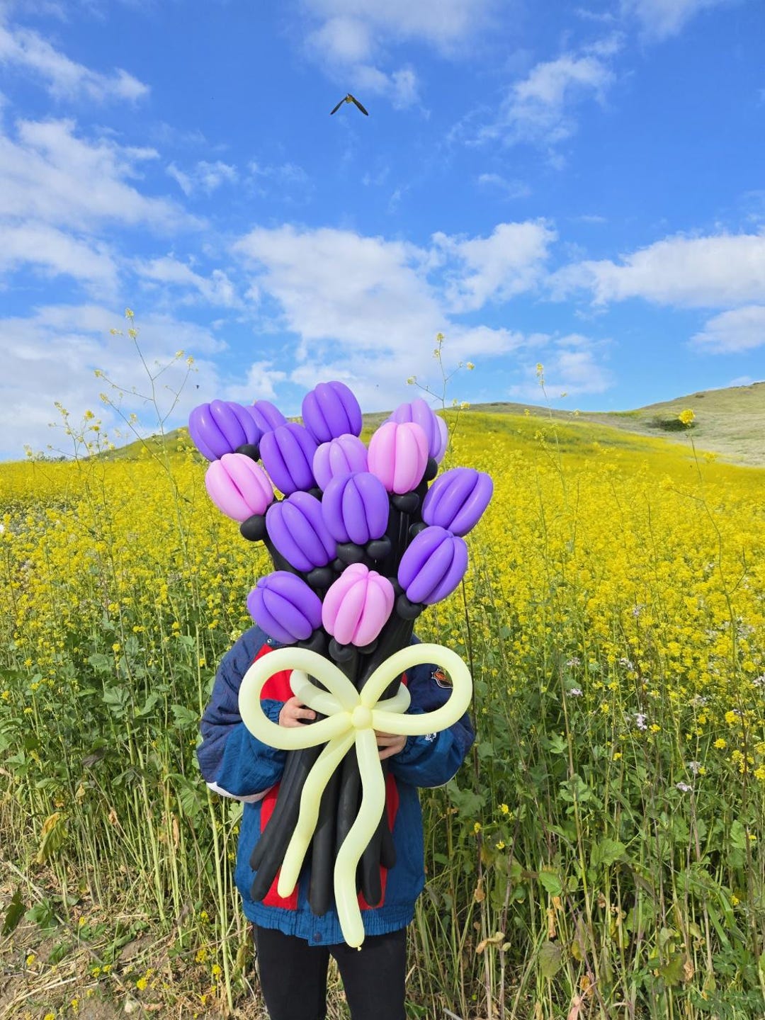 Tulip Flower Balloon Bouquet, Handmade Whimsical Gift (local Pickup) - Etsy