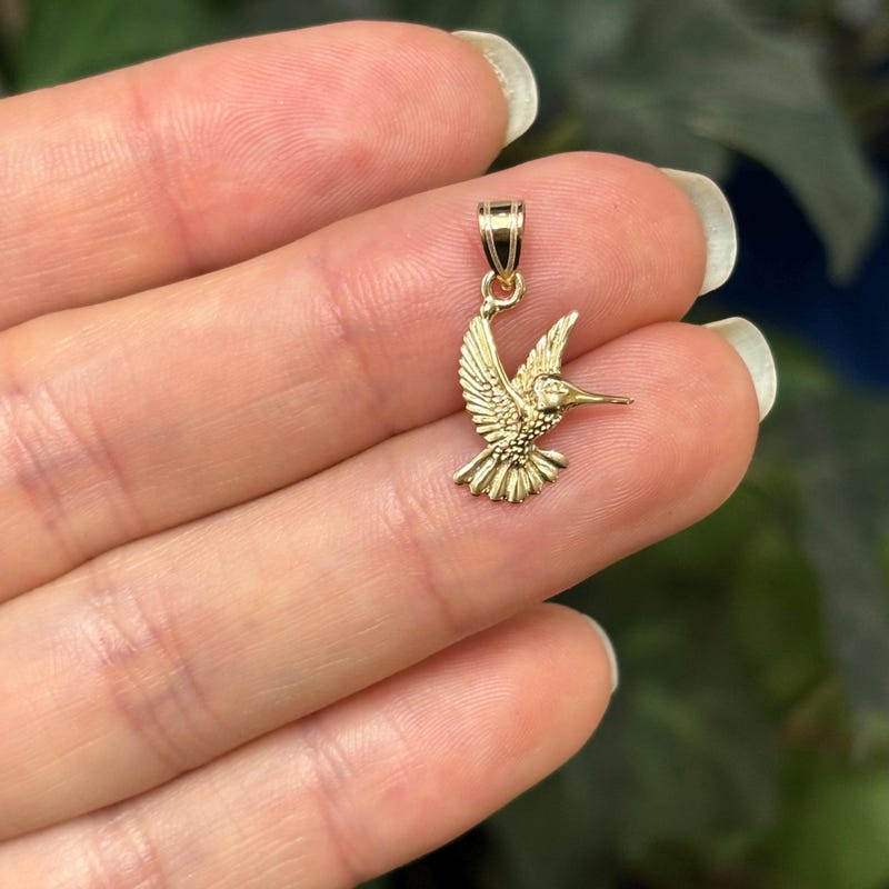 Gold Hummingbirds - Etsy