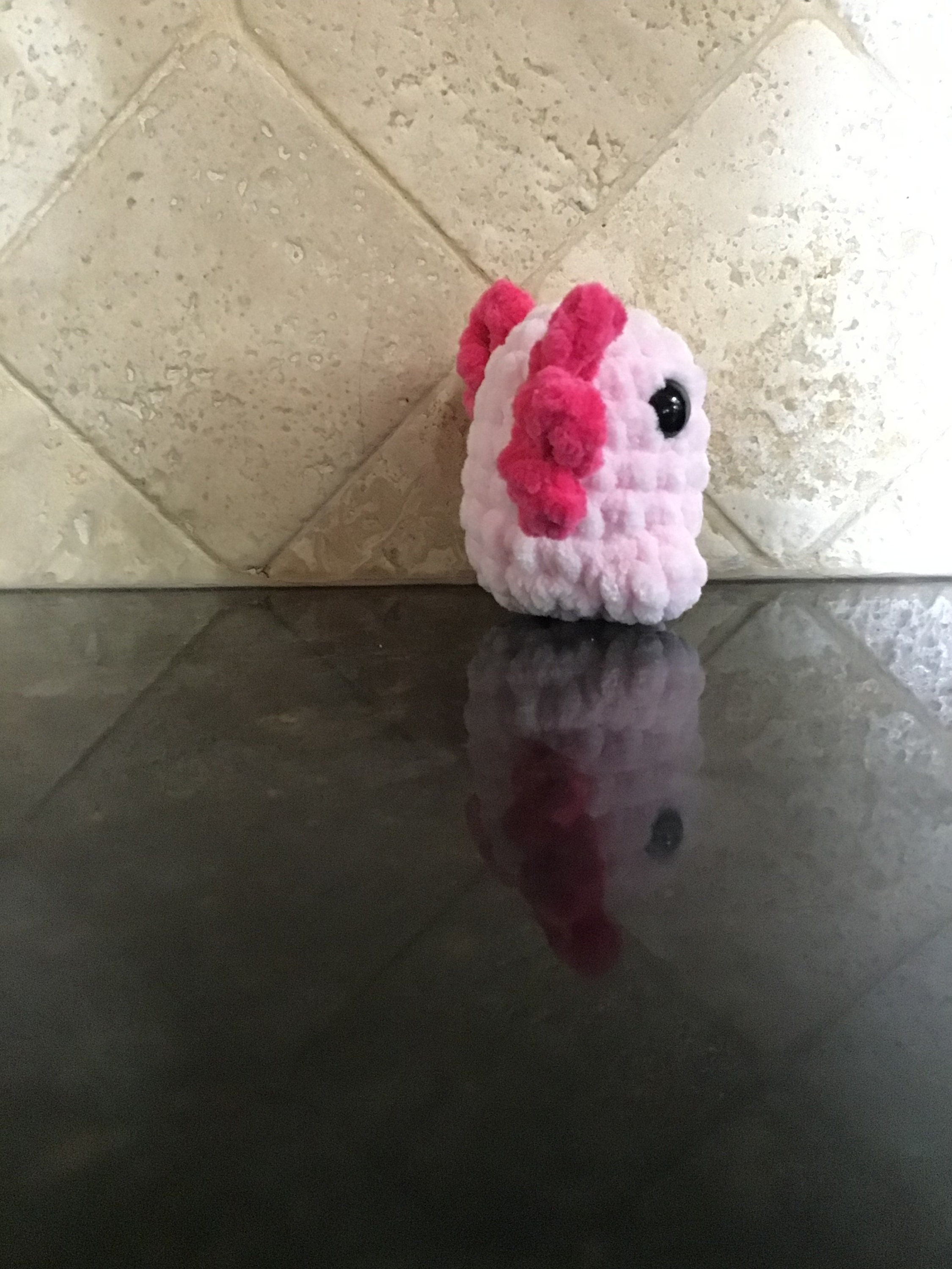 NO SEW AXOLOTL Crochet Amigurimi Plushie *pattern Only* Archie the ...