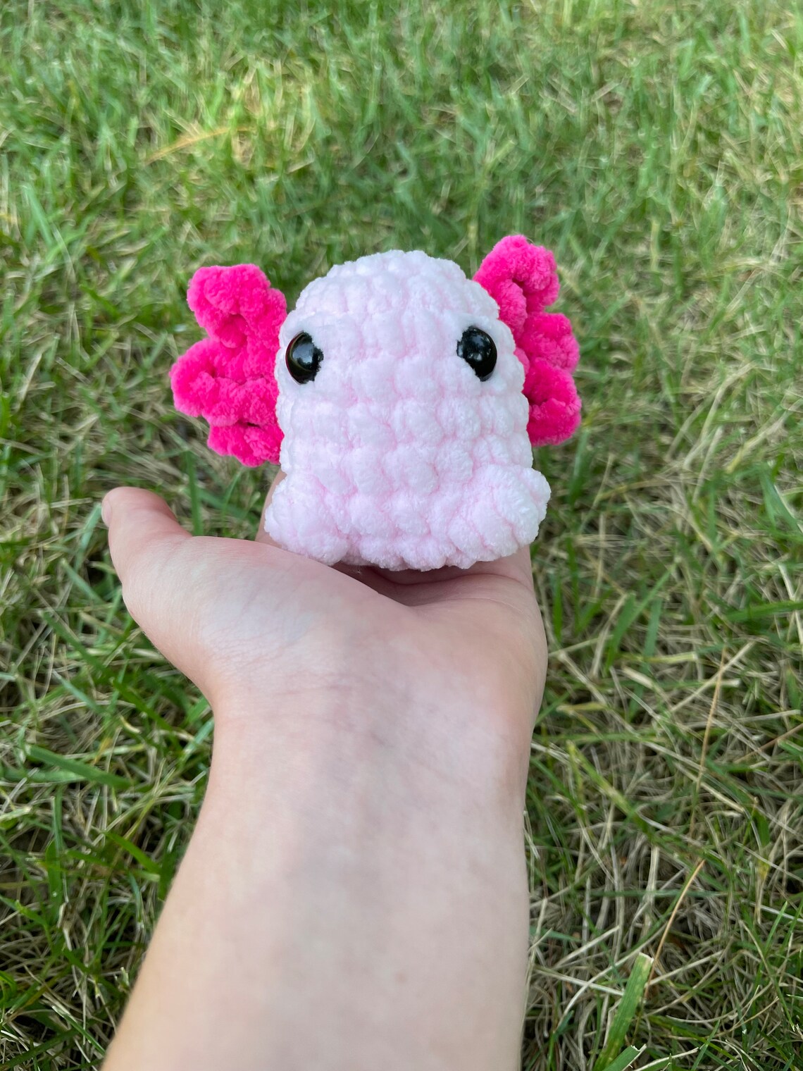 NO SEW AXOLOTL Crochet Amigurimi Plushie *pattern Only* Archie the ...