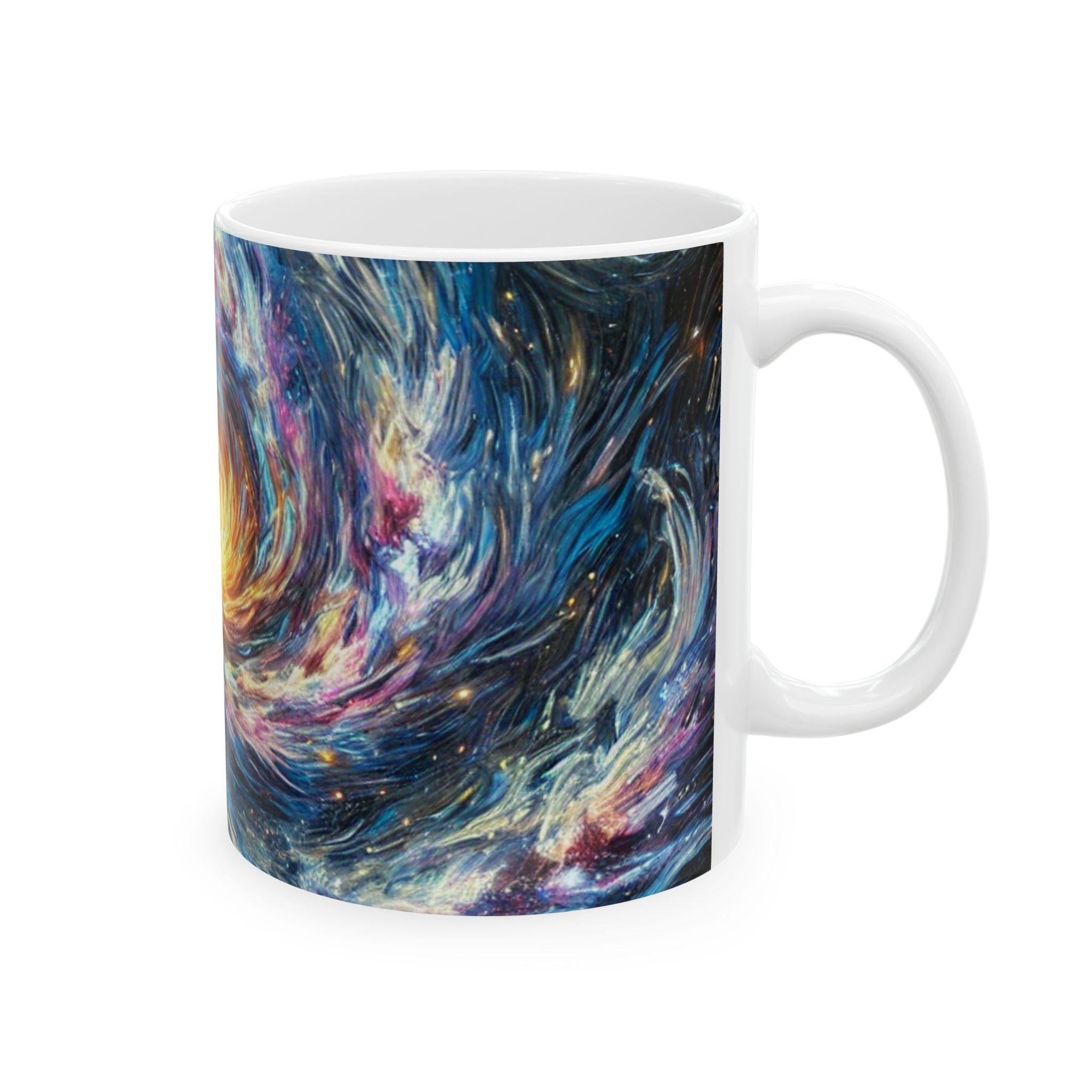 Galaxy Ceramic Mug, Space Coffee Cup, Astronomy Tea Mug, Stars Galaxy ...