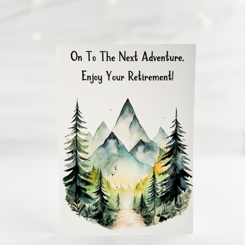 Retirement Card] - Etsy
