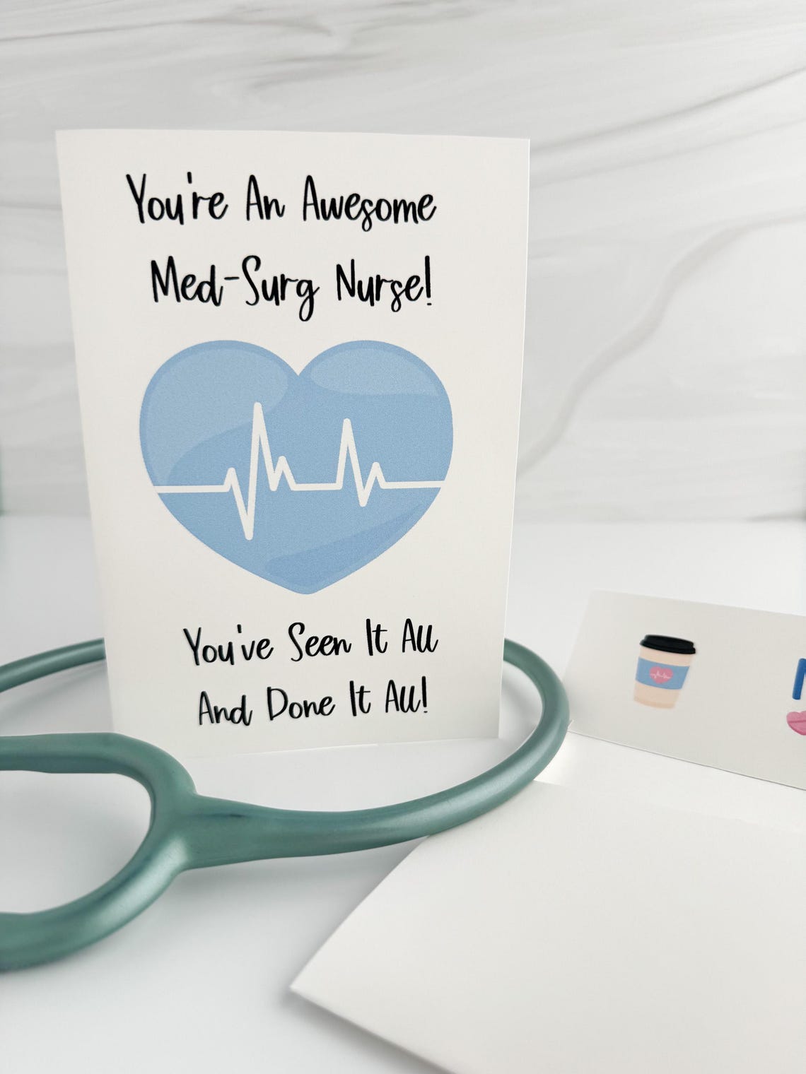 Printable Med Surg Nurse Card, Nurse Card, Med Surg Nurse - Etsy