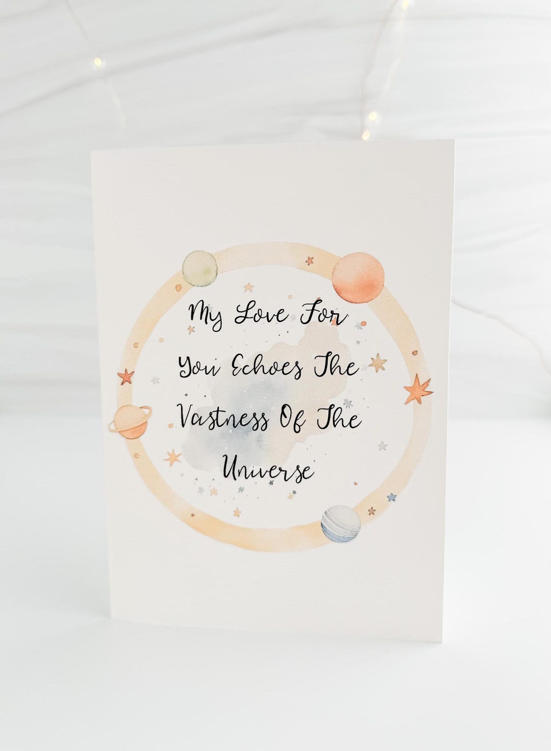 Printable Valentine Card, Universe Valentine Card, I Love You Card ...