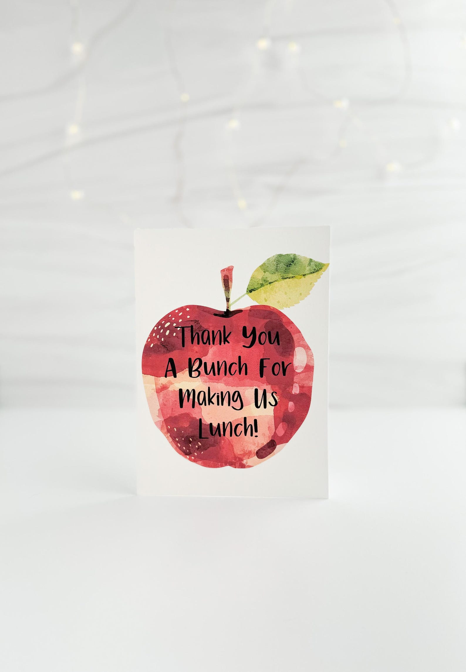 Printable Cafeteria Worker Card, Card for Lunch Lady, Cafeteria Staff ...