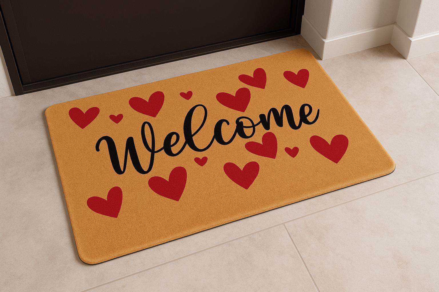 Welcome Mat for Front Door, Funny Housewarming Gift Rug, Indoor Outdoor ...