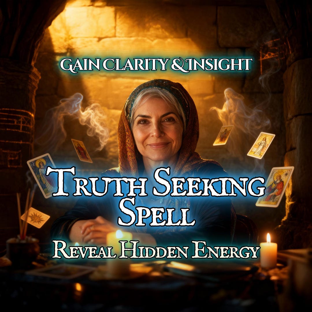 Truth Seeking Spell — Gain Clarity, Reveal Hidden Insights & Find Peace ...