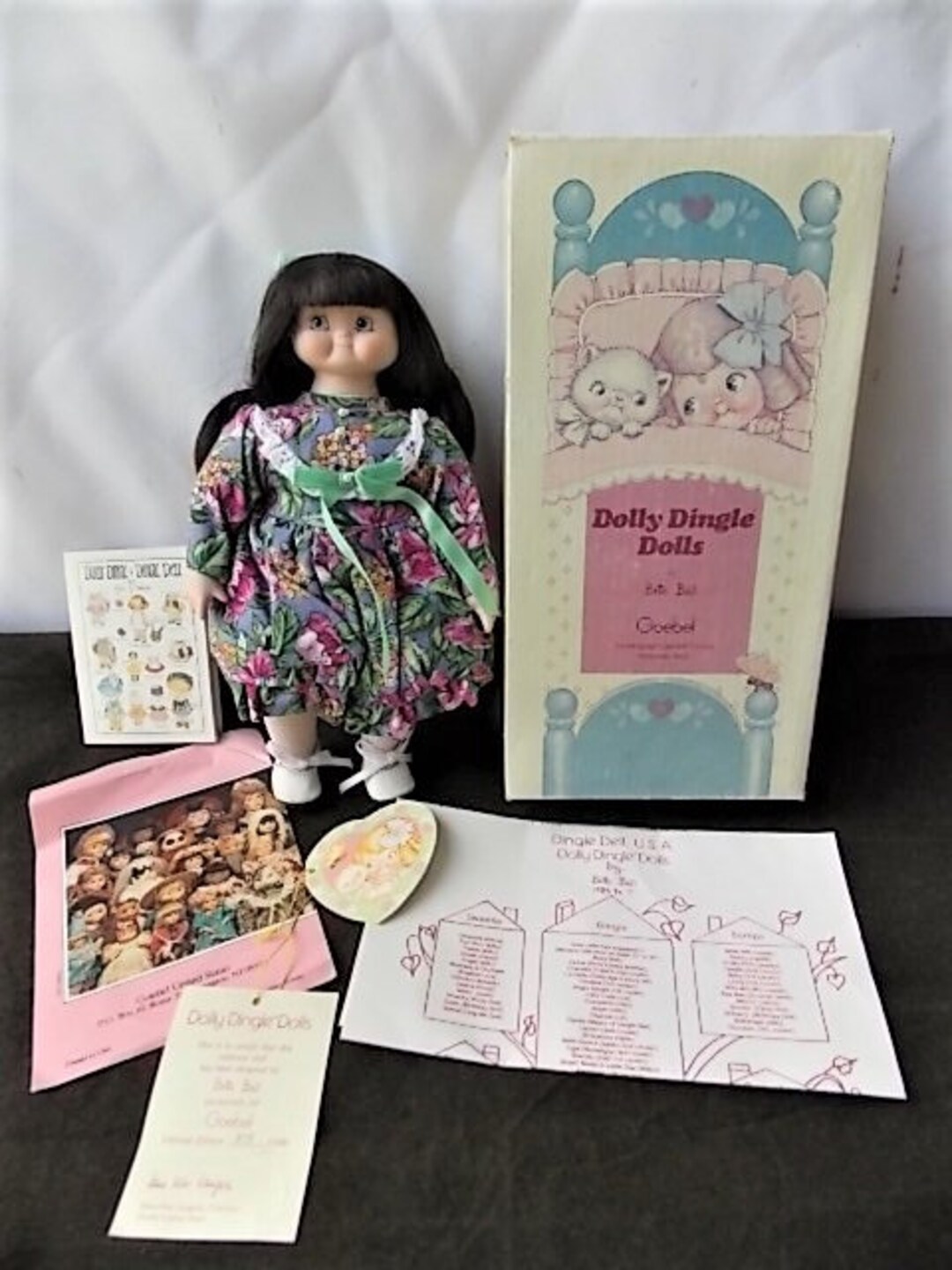 Goebel Doll Dolly Dingle in Box Mini Cut-out Dolls & Papers - Etsy