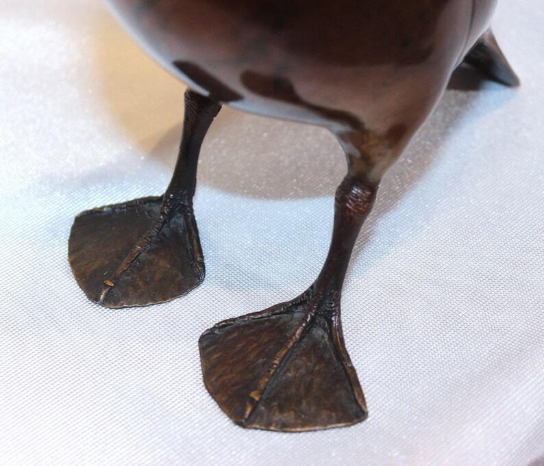 Brian Authur "canada Goose" Solid Bronze Sculpture, 2012 - Etsy