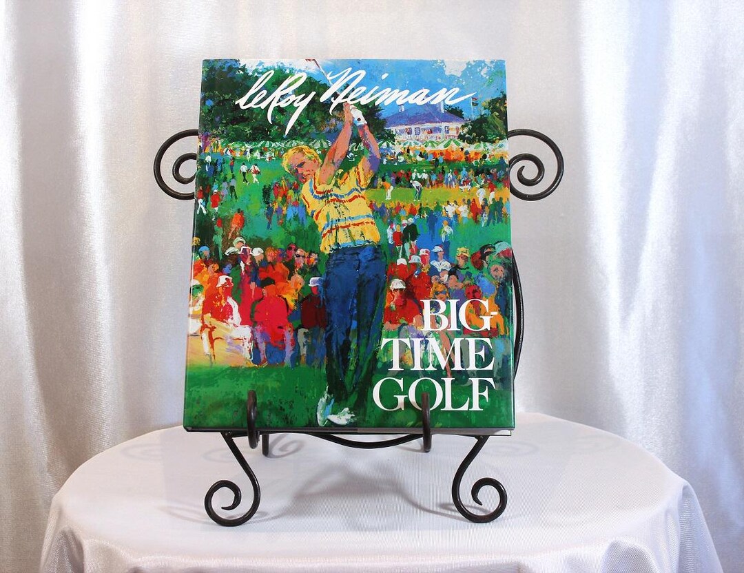 Leroy Neiman " Big Time Golf" (unsigned) Book - Etsy