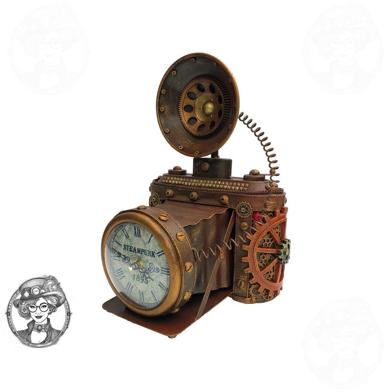Steampunk Clock - Etsy