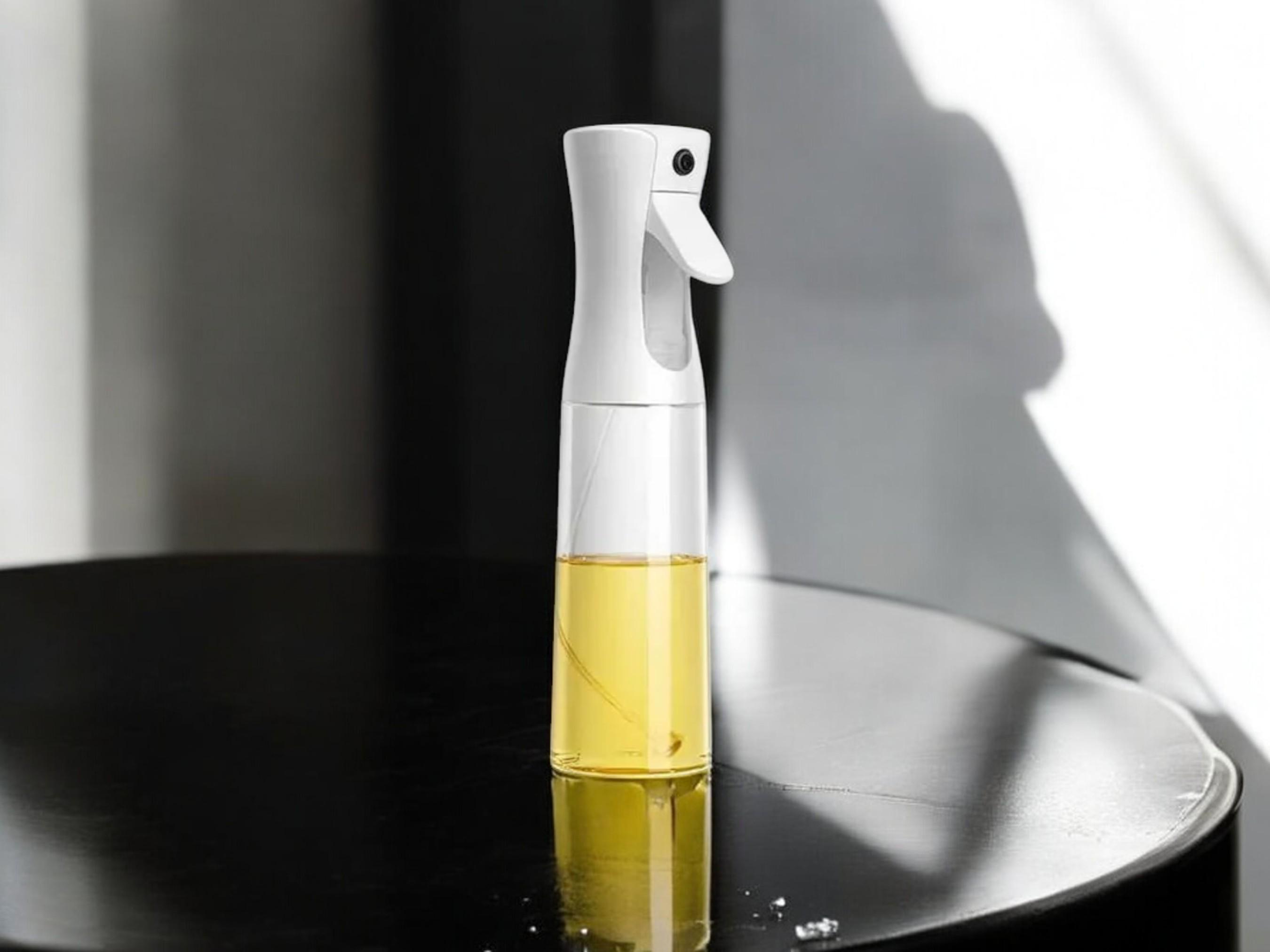 Oil Spray Bottle | Cooking Liquid Dispenser | Refillable Useful Jar ...