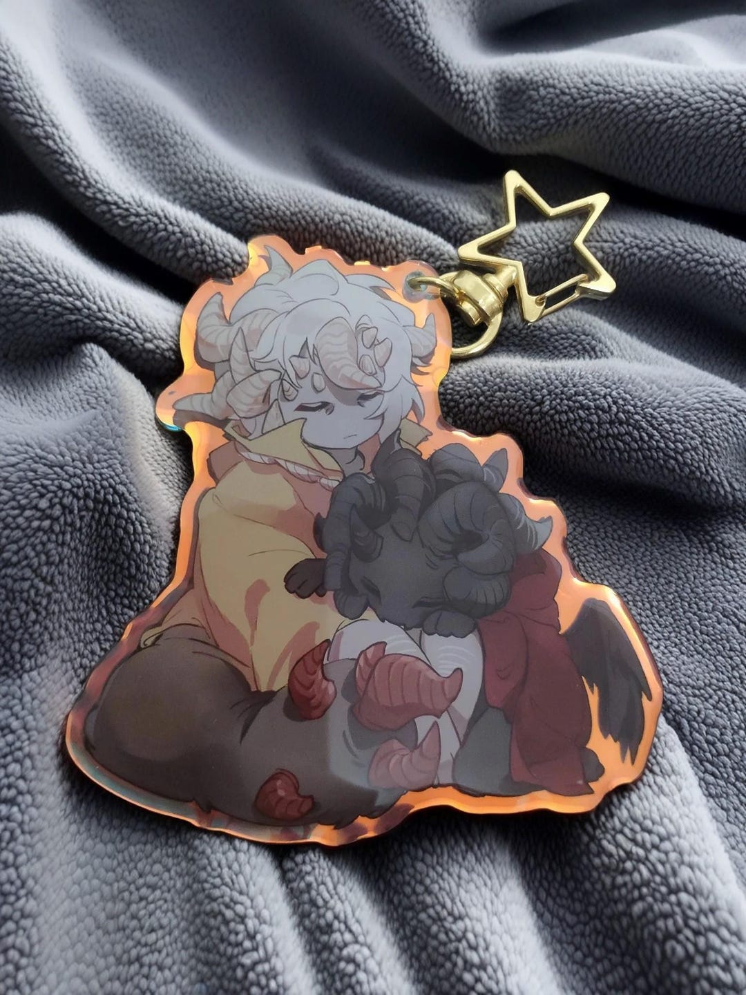 Elden Ring Mohg and Morgott Cute Keychain - Etsy