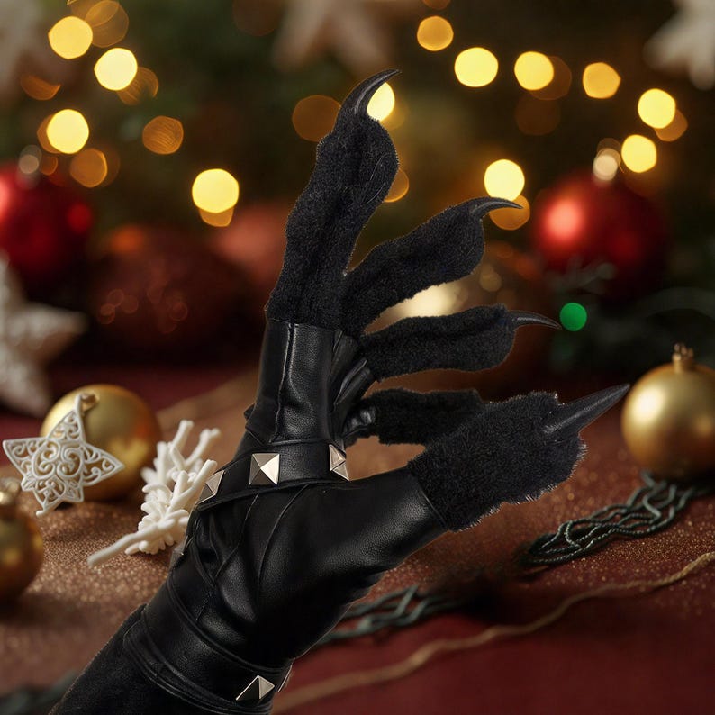 Fursuit Handpaws, Furry Gloves, Furry Paw, Furry Kigurumi Gloves, 5 ...