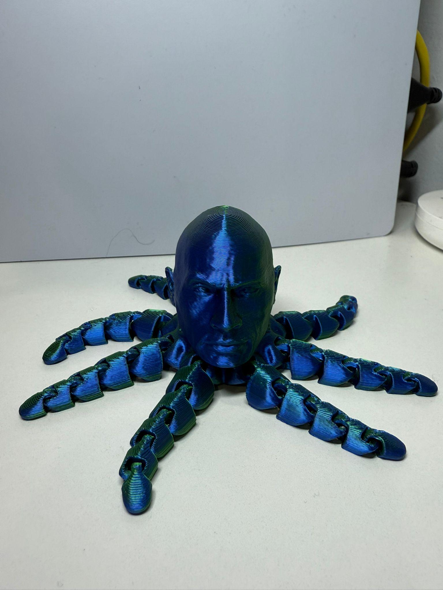 3D Printed Rocktopus - Etsy
