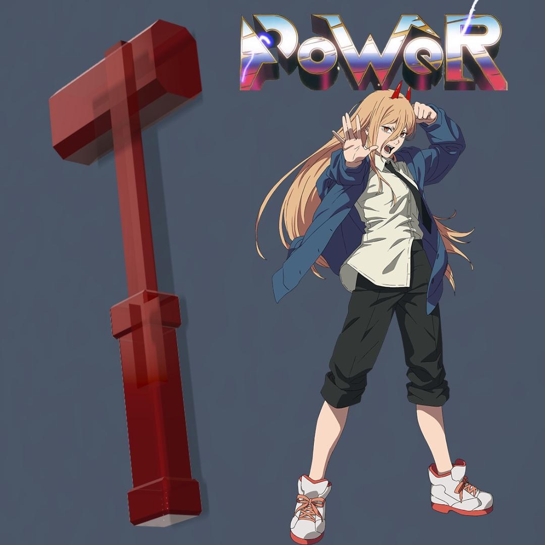 Power’s Small Blood Hammer - Chainsaw Man | 3D Print File | Anime ...