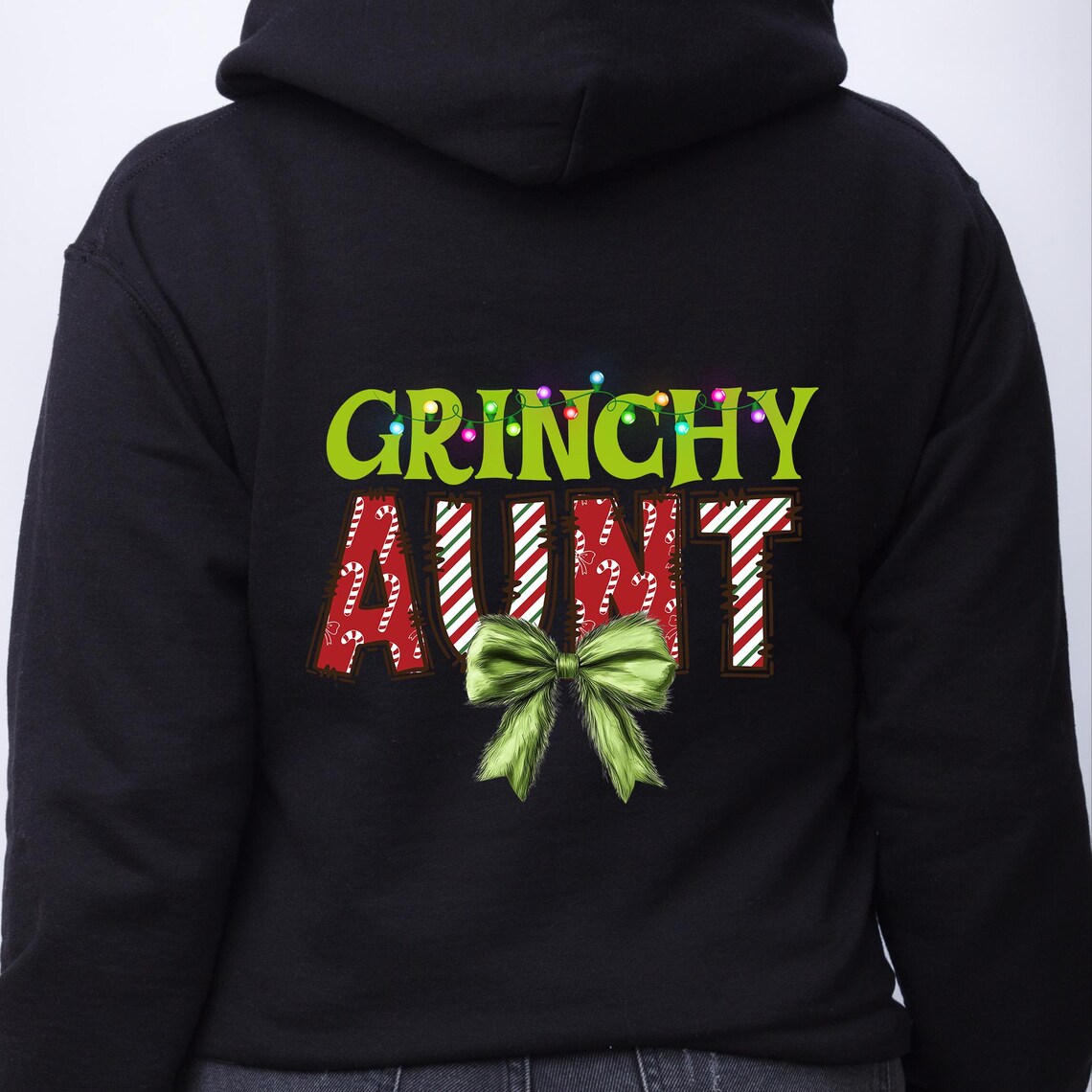Grinchy Aunt Christmas Png Svg, Funny Holiday Aunt Design, Grinch ...