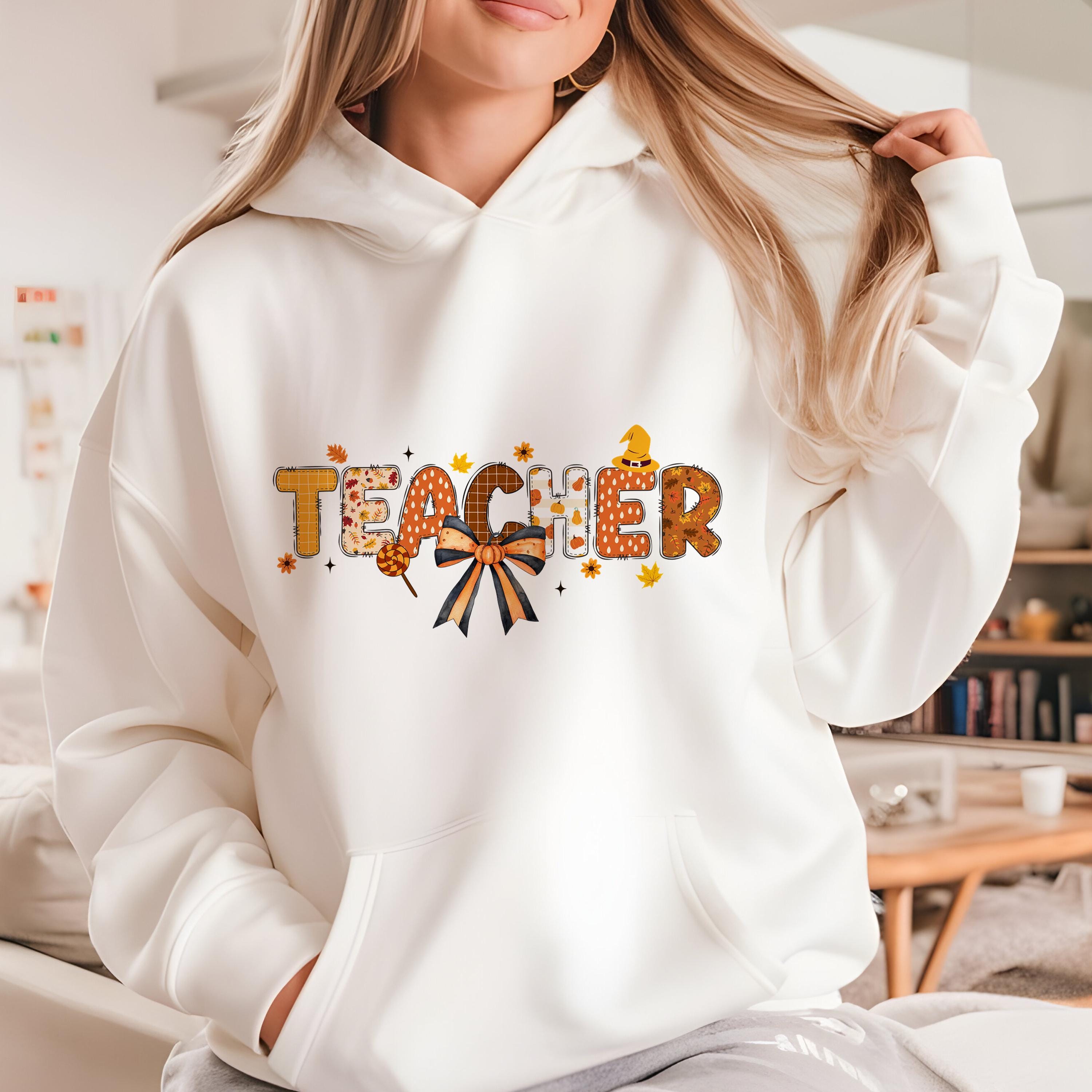 Teacher Halloween Png, Spooky Fall Teacher Sublimation Svg File ...