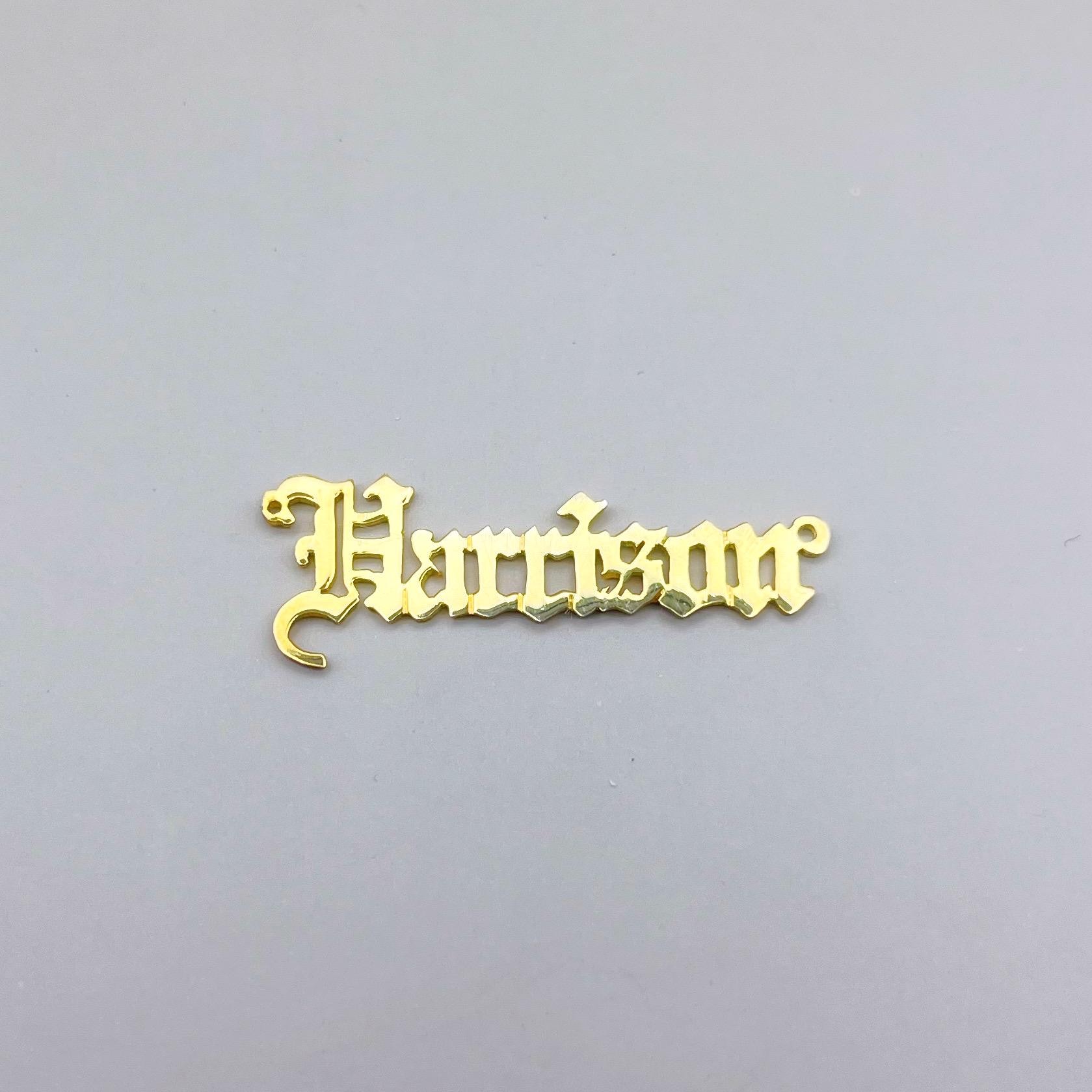 Old English Nameplate - Etsy