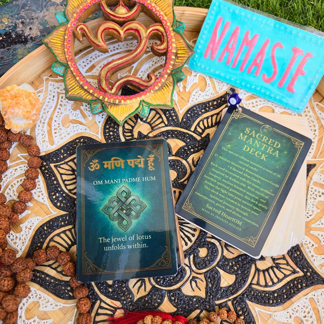 A Rare and Sacred Oracle Deck of 33 Cards — Artist-created, Legally ...