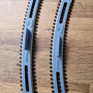 OO/HO Gauge Track Radius Template Guide and Spacer Set - Etsy UK