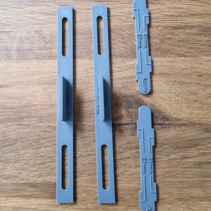 OO/HO Gauge Track Radius Template Guide and Spacer Set - Etsy UK